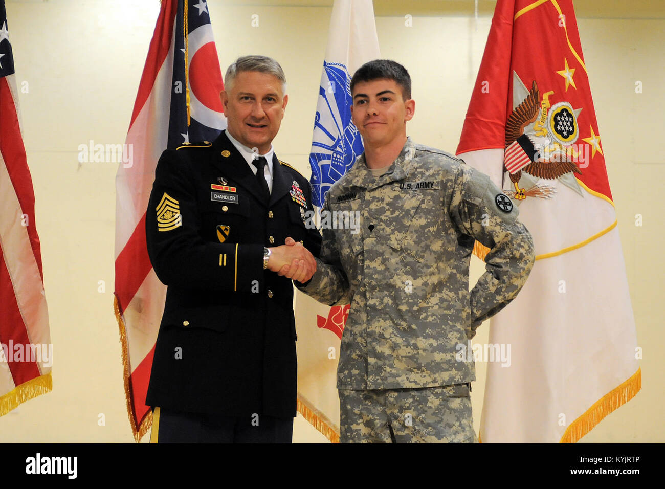 Sgt. Maj. of the Army Raymond F. Chandler III paid a visit to Soldiers ...