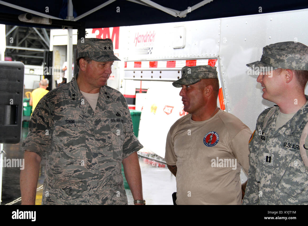Kentucky Adjutant General Edward W. Tonini drove the official pace car ...