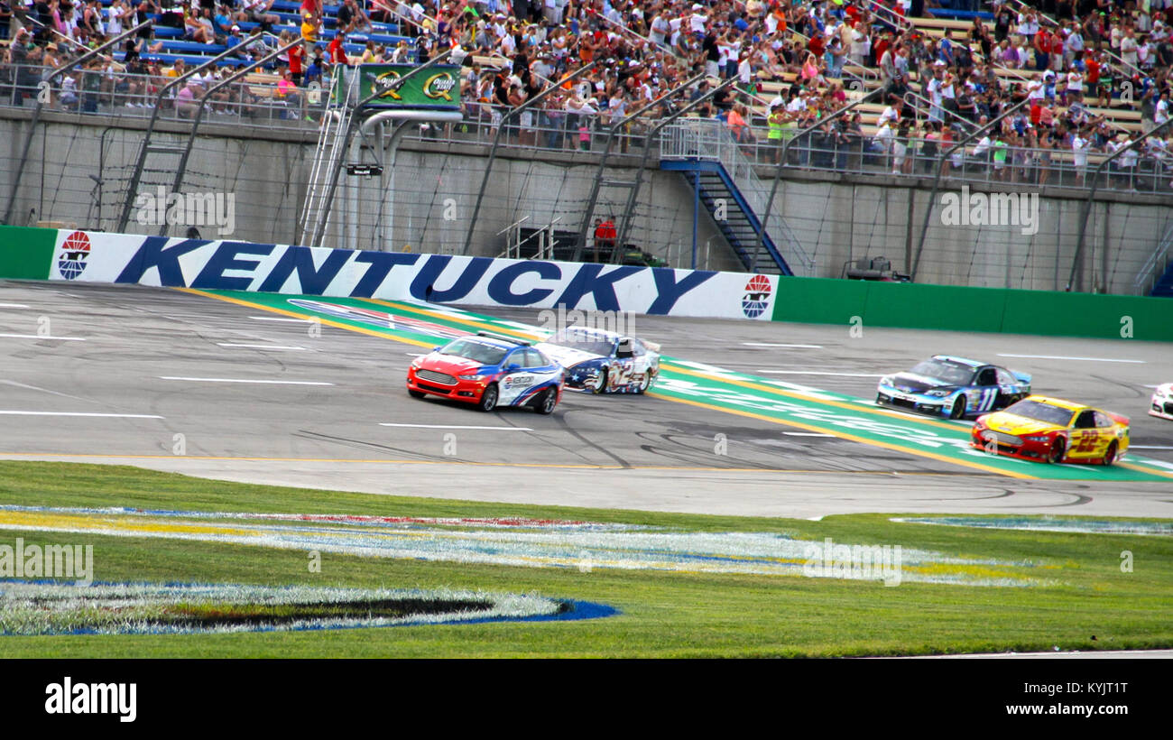 Kentucky Adjutant General Edward W. Tonini drove the official pace car ...