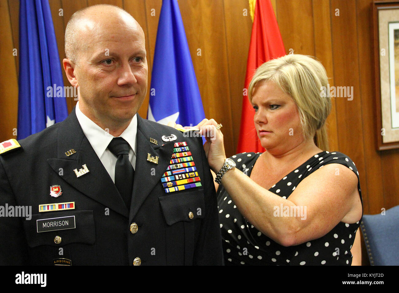 Lt. Col. Jerry Morrison, commander of the 149th Maneuver Enhancement ...