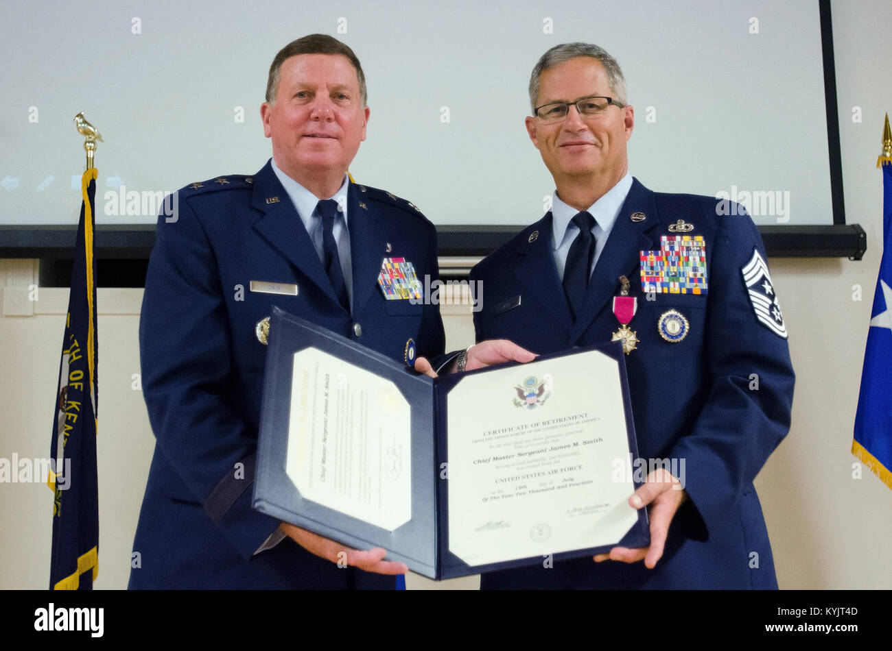 Chief master sgt james smith hi-res stock photography and images - Alamy