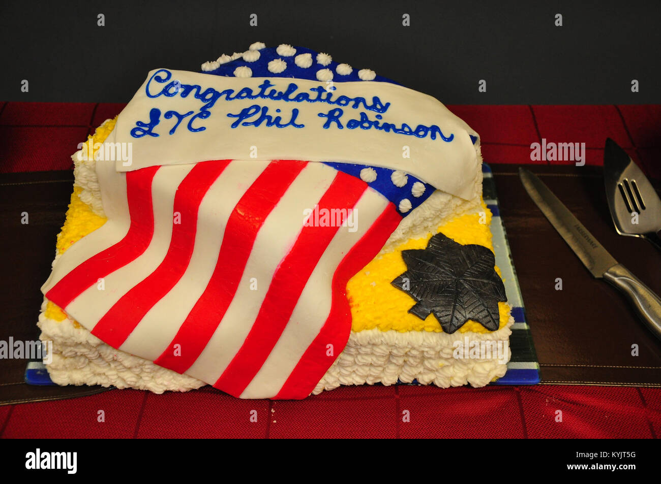 US military promotion ceremony Stock Photo - Alamy