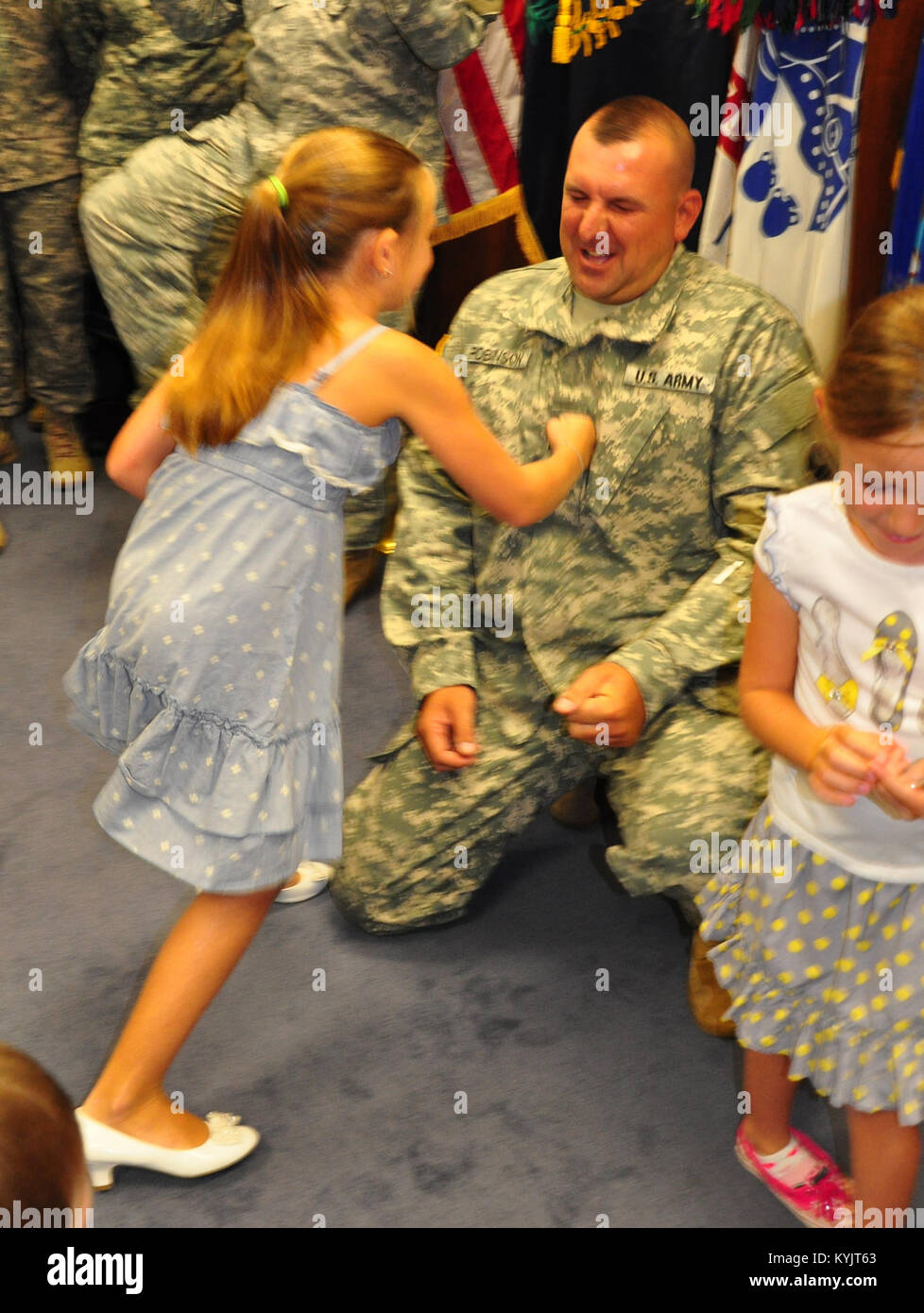 US military promotion ceremony Stock Photo - Alamy