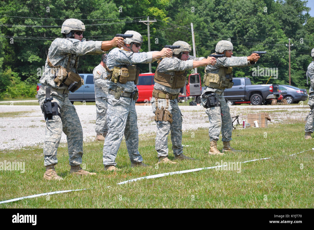 Spc. Justin Waters, Sgt. Aaron Hagan, Staff Sgt. Jason Woolum and Sgt ...