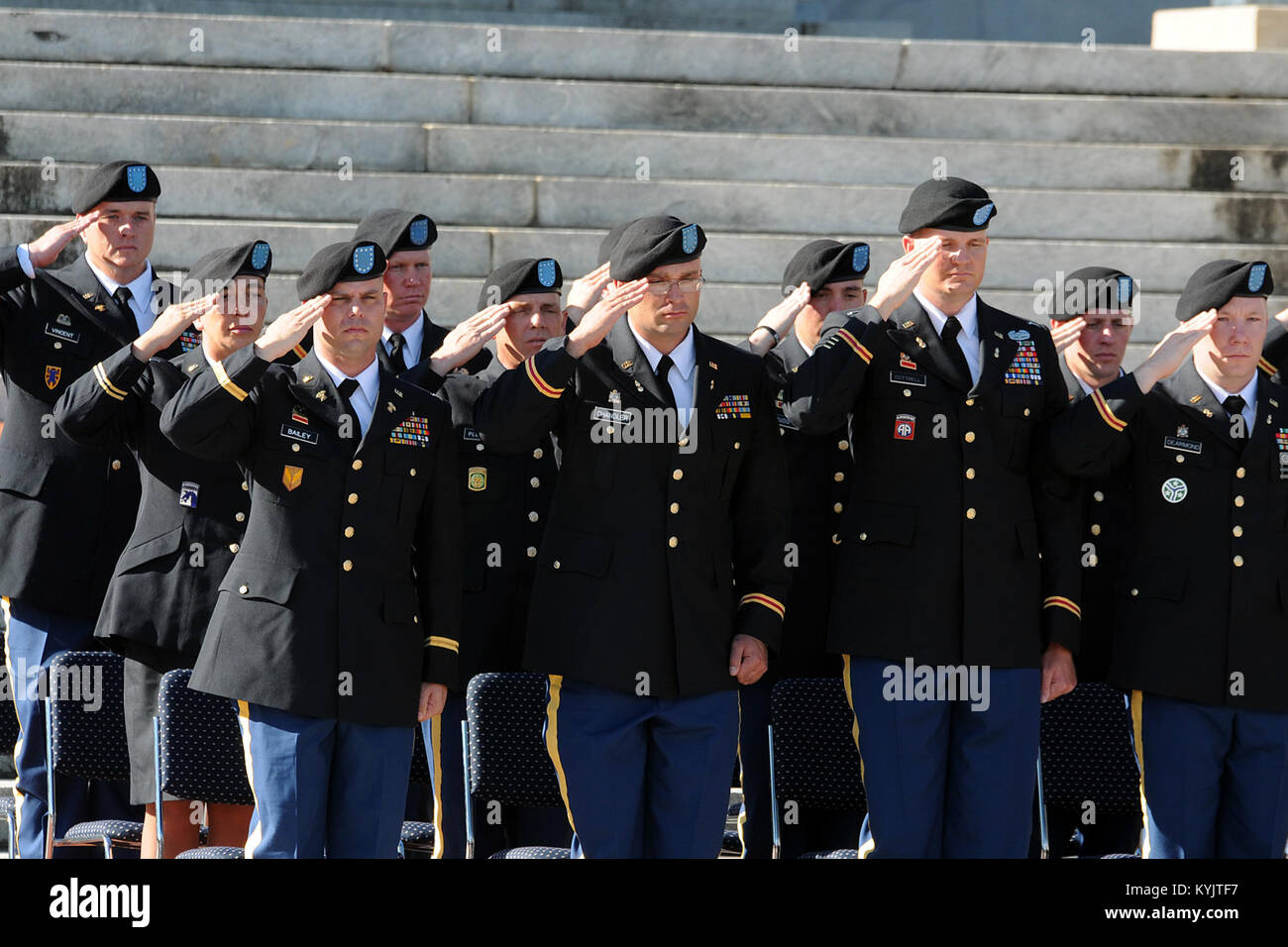 The Kentucky National Guard honored its newest officers and warrant ...