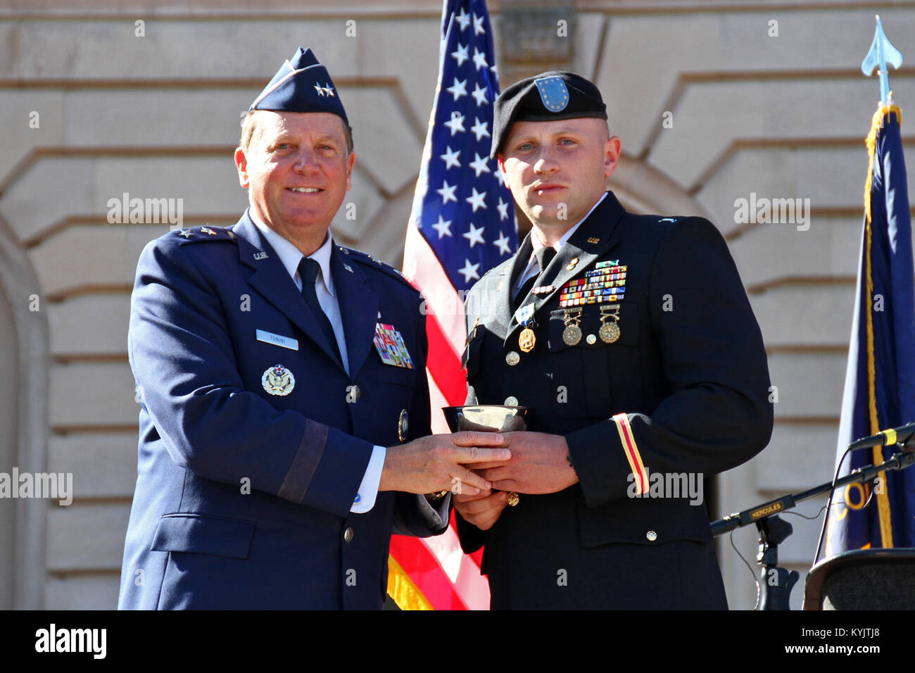 Army ocs national guard officers hi-res stock photography and images ...