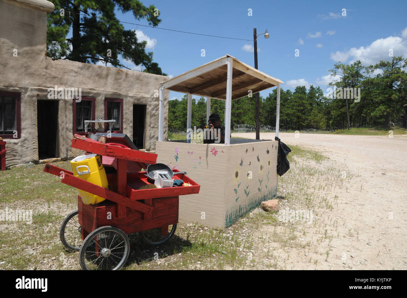 US Army National Guard carrying out various tasks including military ...