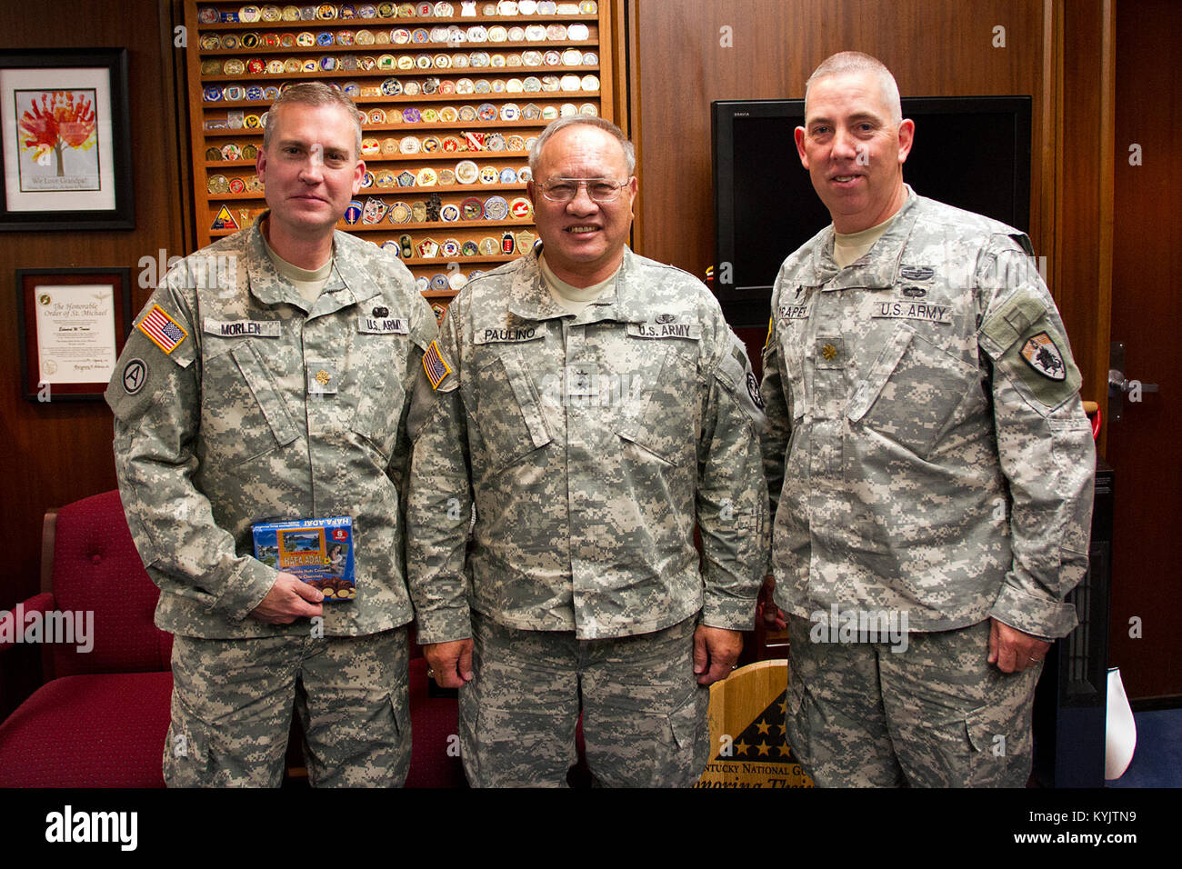 Maj. Gen. Benny M. Paulino, adjutant general of the Guam National Guard ...