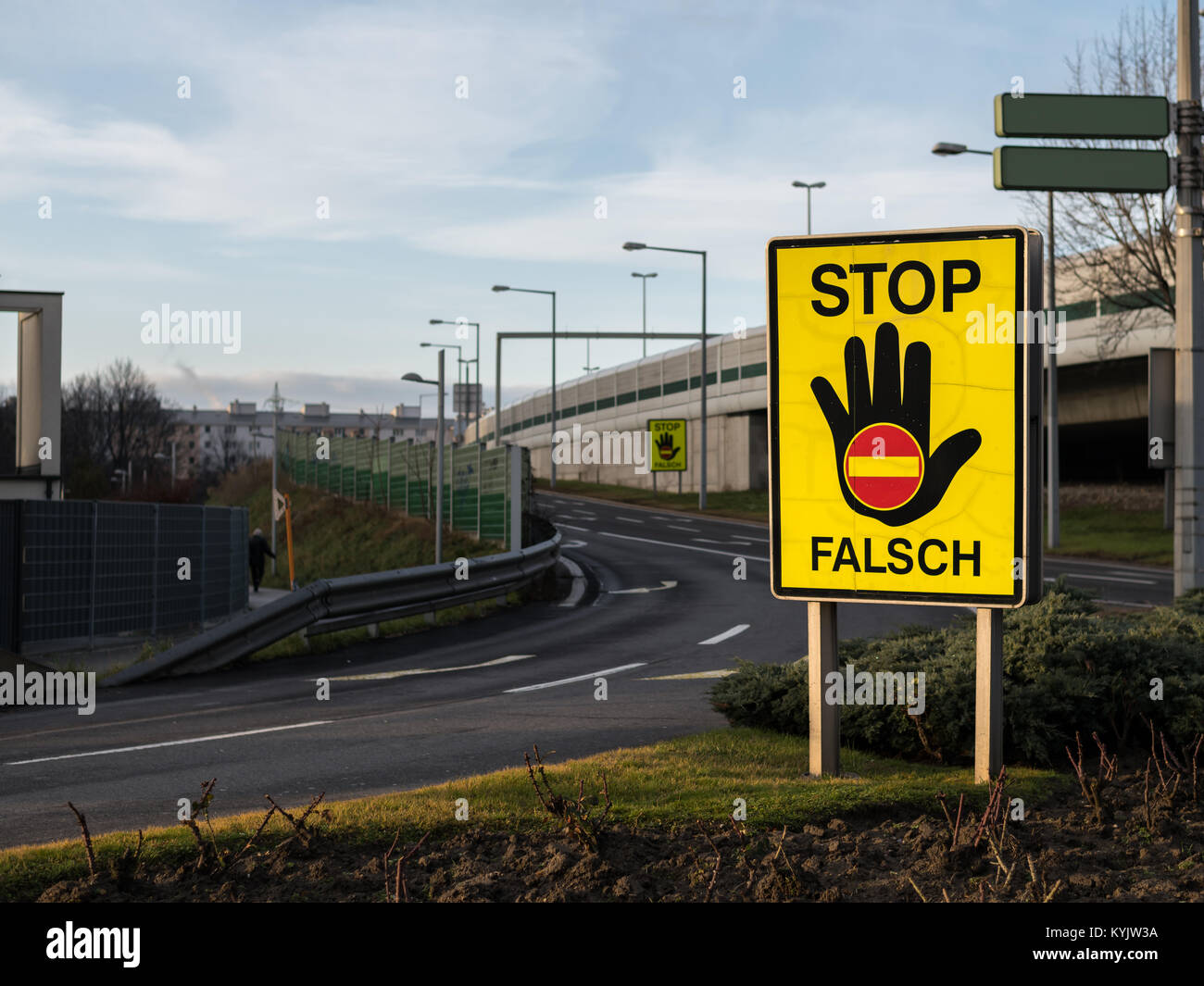 Wrong way driving hi-res stock photography and images - Alamy