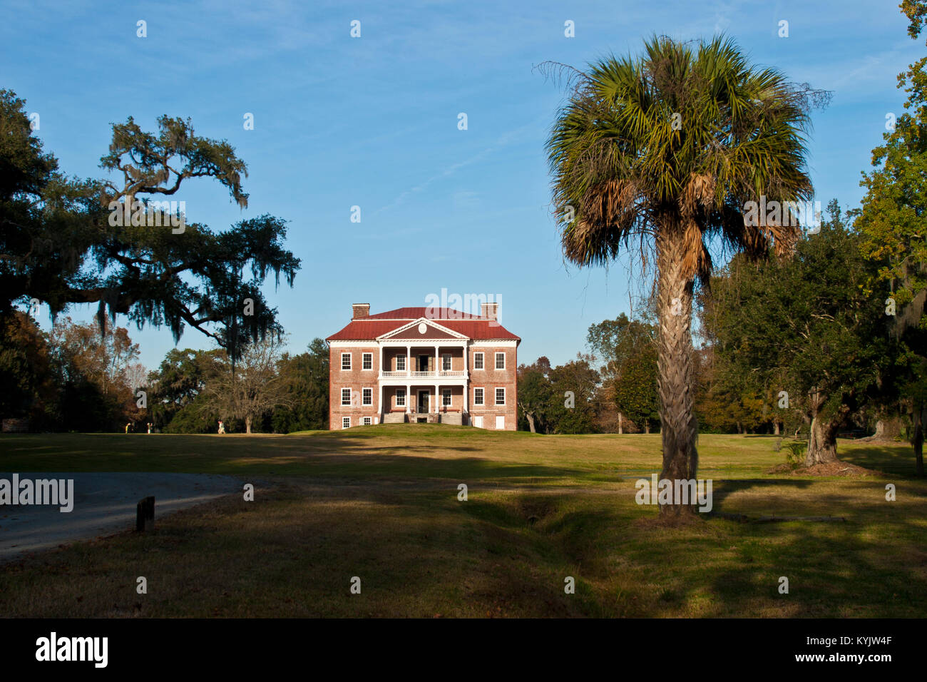 South Carolina, Charleston, Drayton Hall Plantation Stock Photo - Alamy