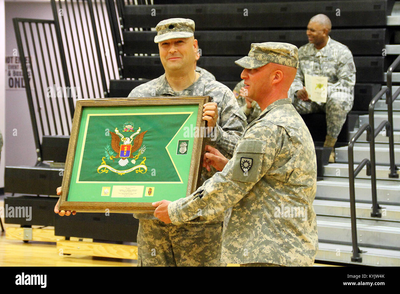 Maj. Timothy Starke takes charge of the 198th Military Police Battalion ...