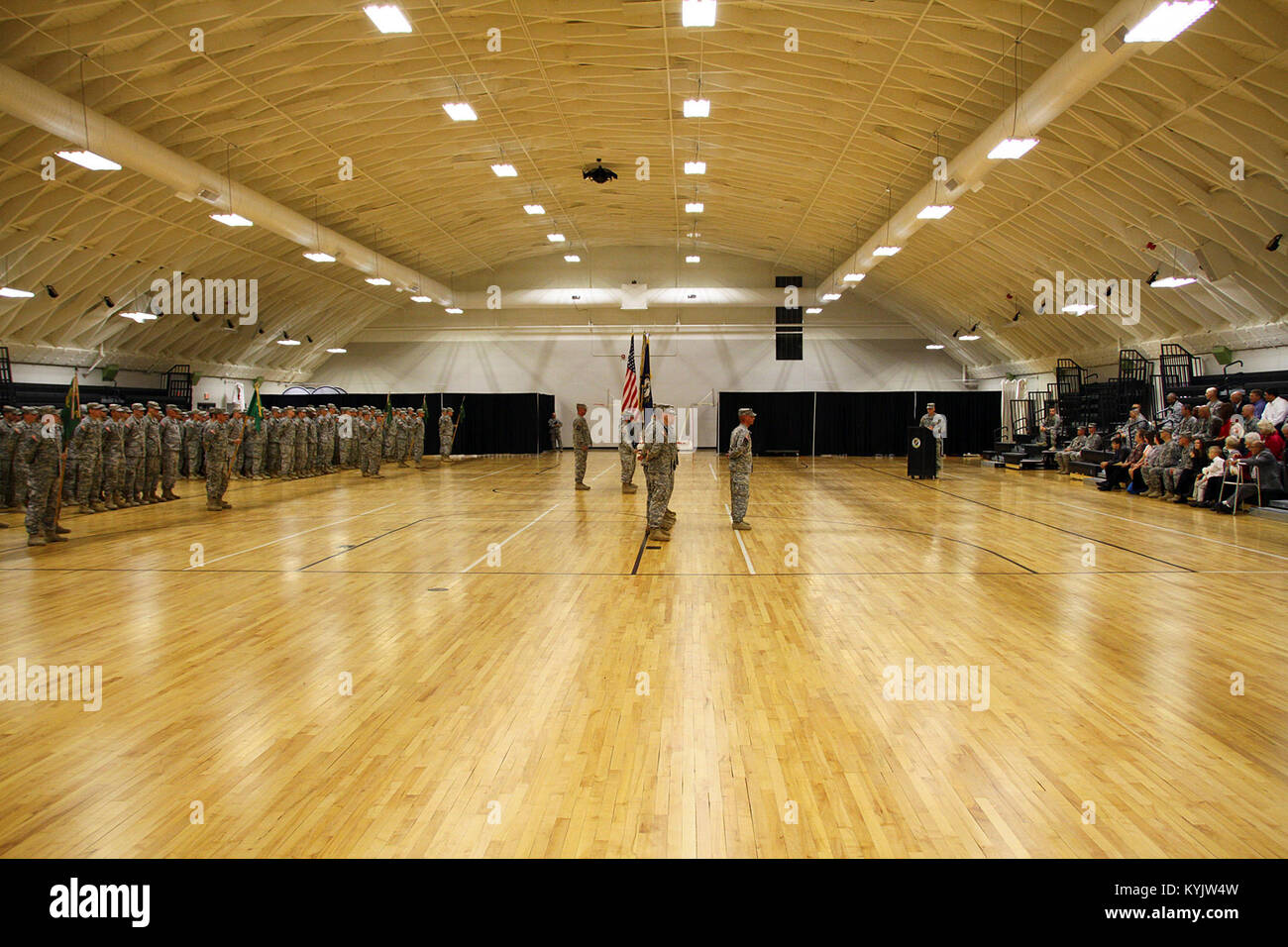 Maj. Timothy Starke takes charge of the 198th Military Police Battalion ...