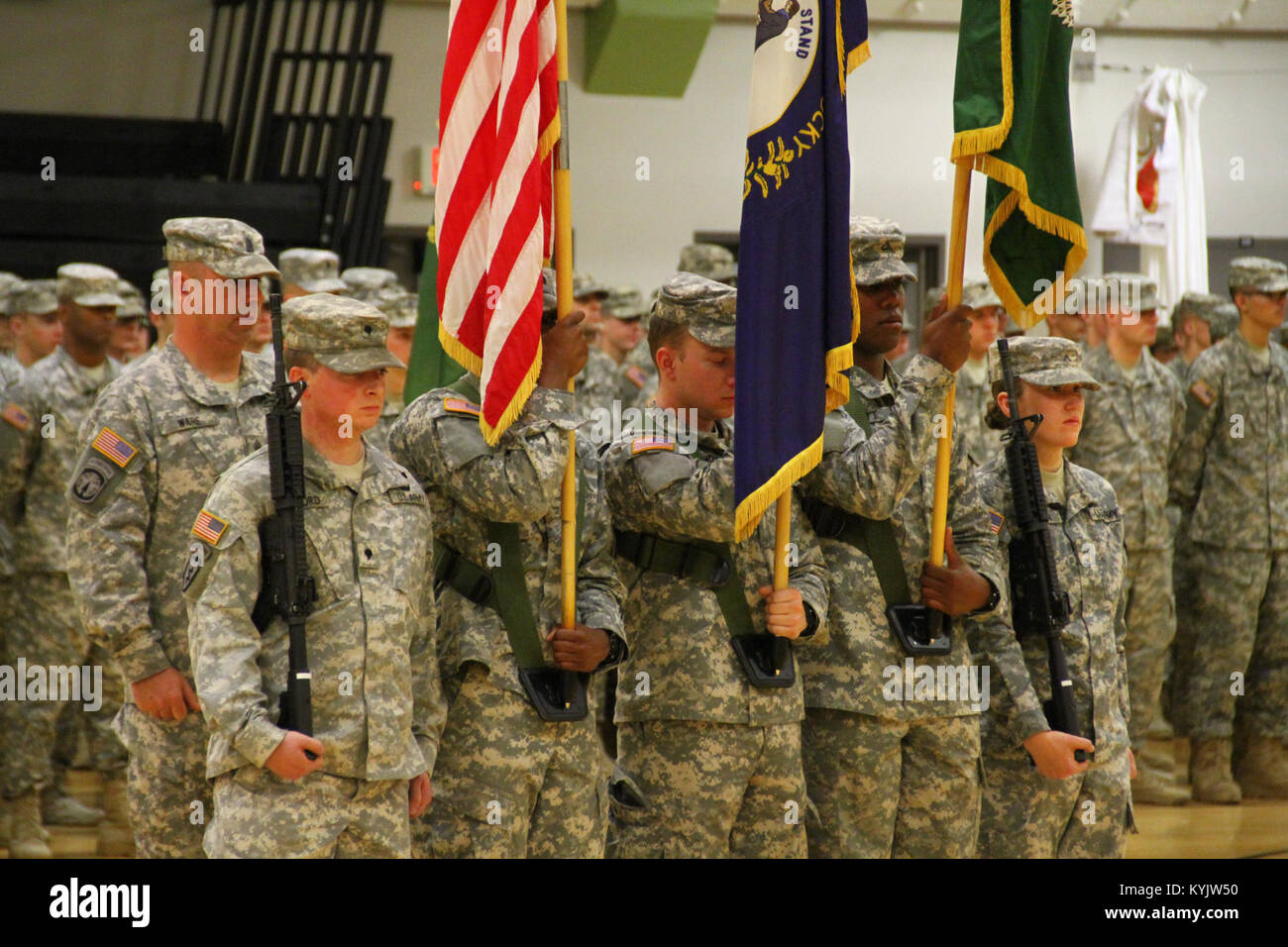 Maj. Timothy Starke takes charge of the 198th Military Police Battalion ...
