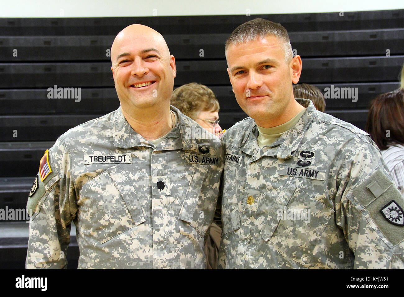 Maj. Timothy Starke takes charge of the 198th Military Police Battalion ...