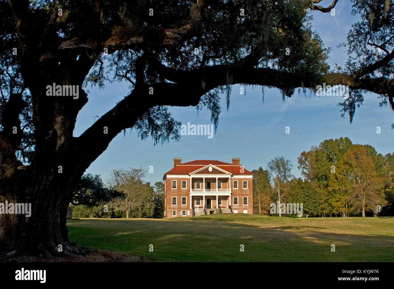 South Carolina, Charleston, Drayton Hall Plantation Stock Photo - Alamy