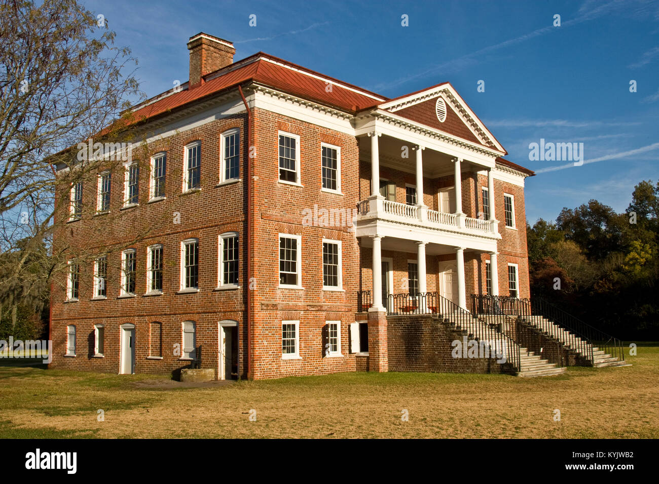 South Carolina, Charleston, Drayton Hall Plantation Stock Photo - Alamy