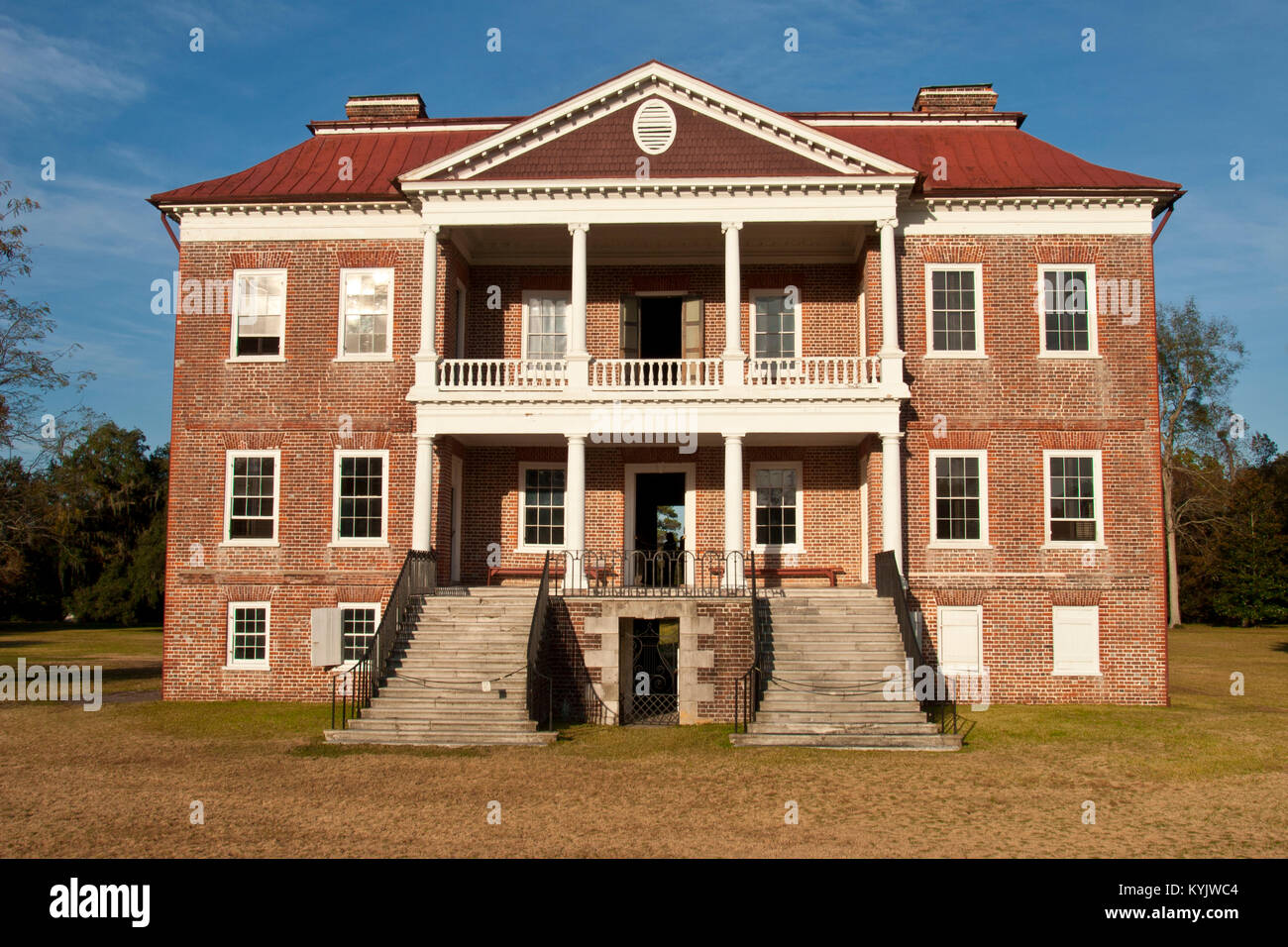 South Carolina, Charleston, Drayton Hall Plantation Stock Photo - Alamy