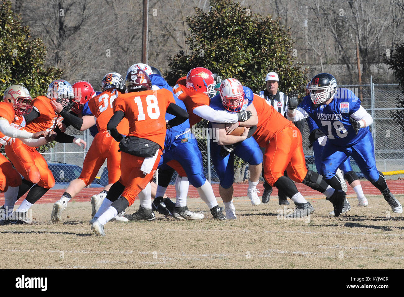 The Kentucky high school football all-stars took on their rivals from ...