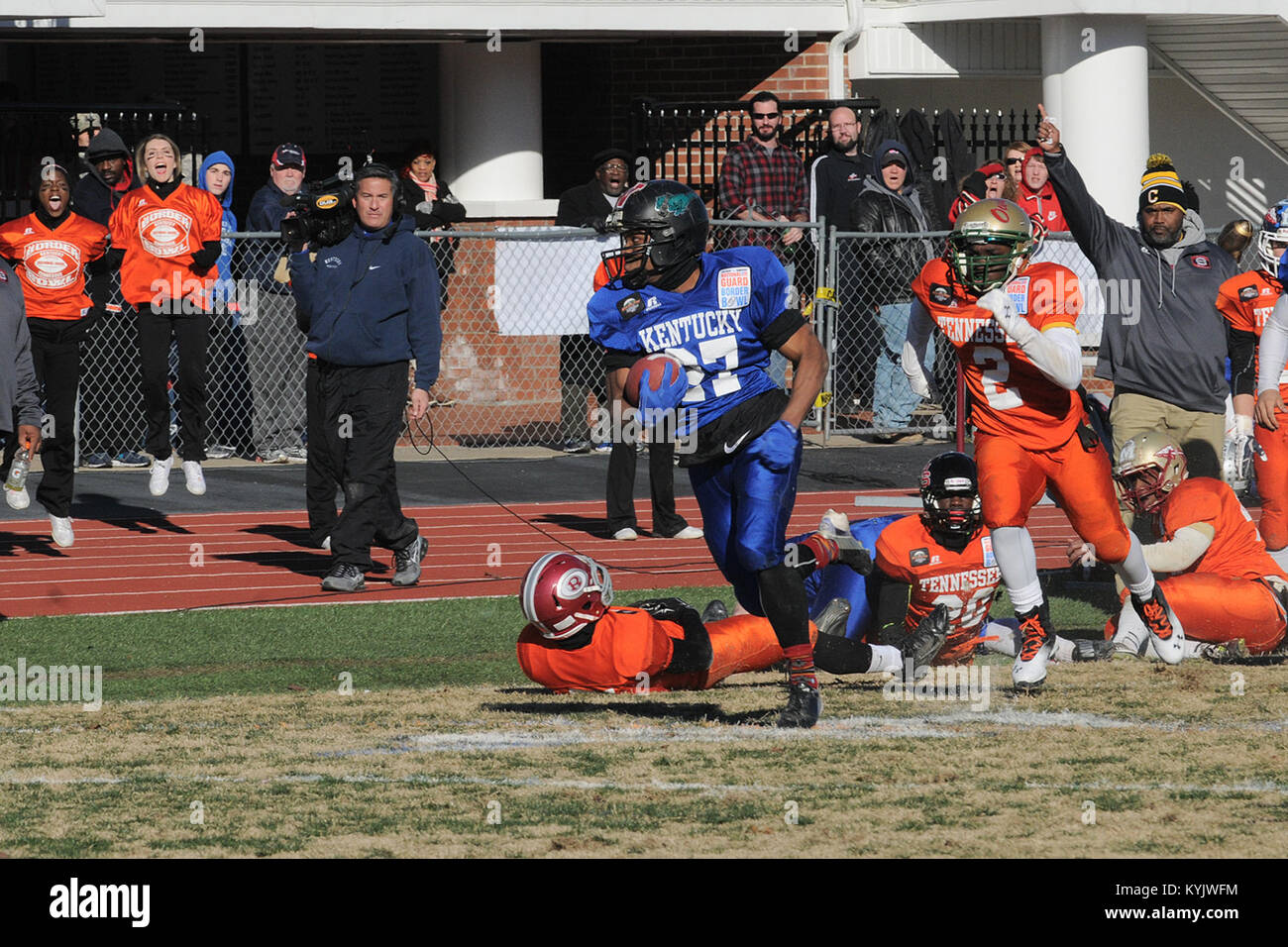 The Kentucky high school football all-stars took on their rivals from ...