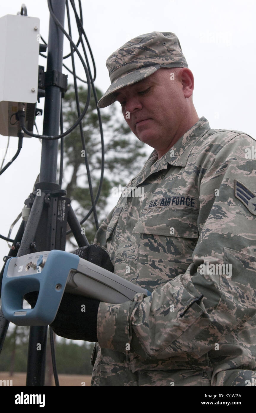 Air Force Senior Airman Eric Clark from the Kentucky National Guard ...