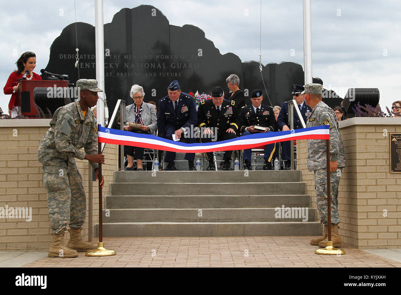Kentucky dedicates the Kentucky National Guard Memorial in Frankfort ...