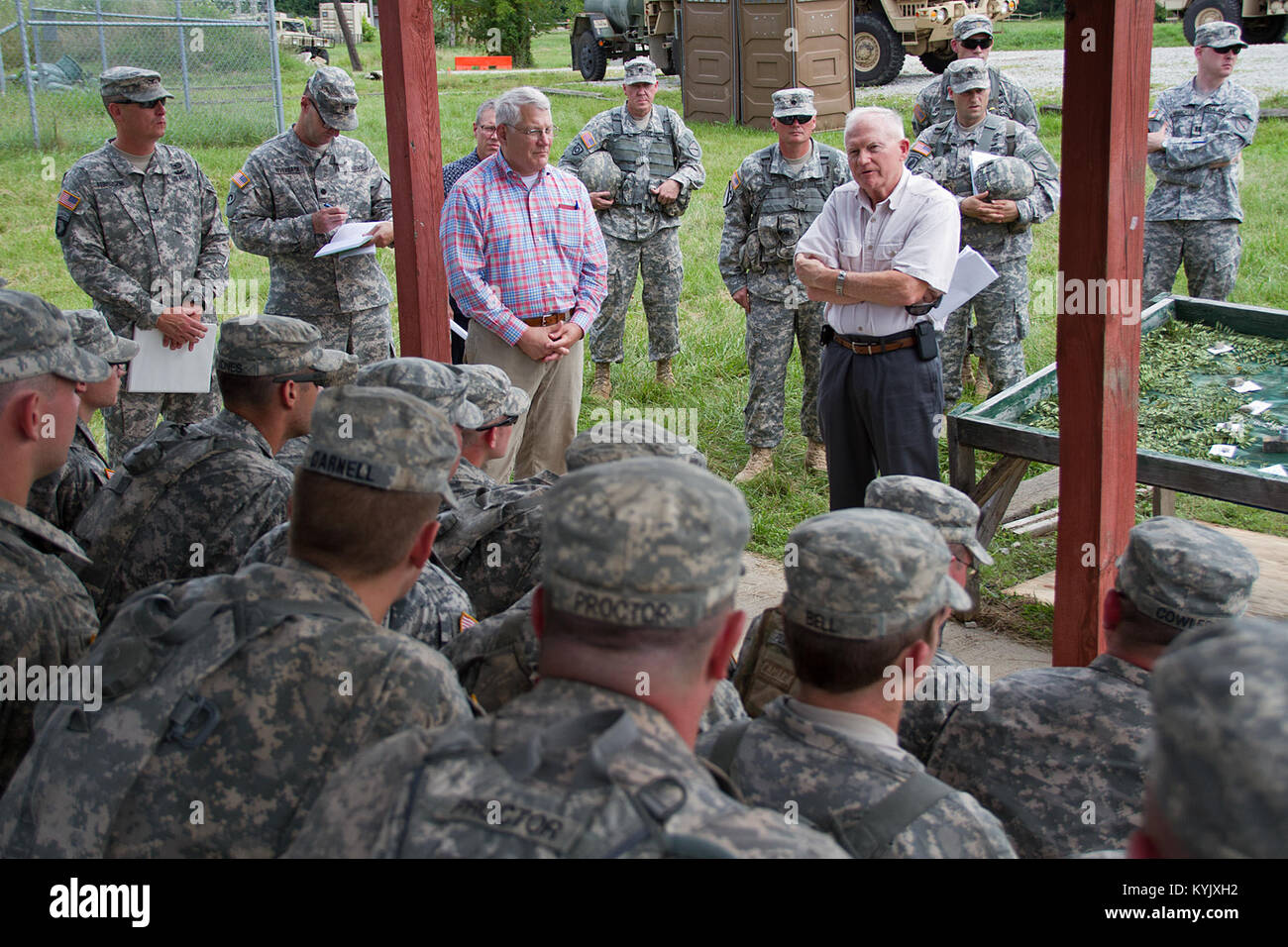 Retired Army Gen. Carter Ham and Members of the National Commission on ...
