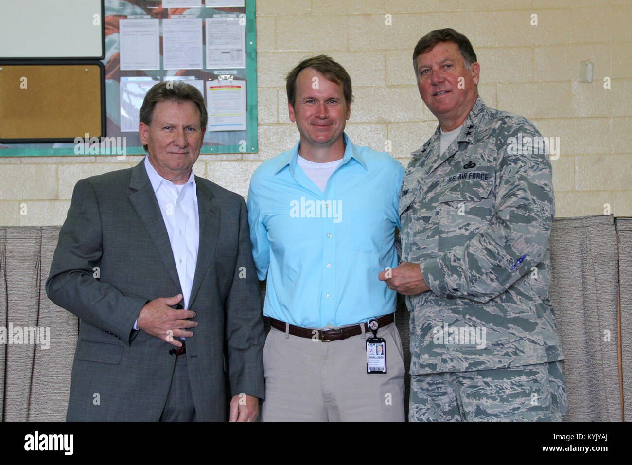 The Kentucky National Guard recognized employees of the the Department ...