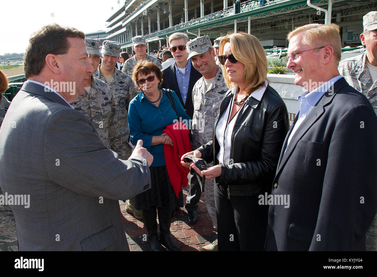 Secretary of the Air Force Deborah Lee James joined Maj. Gen. Edward W ...