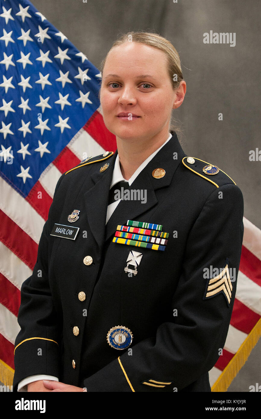 Sgt. Amanda Marlow.Kentucky Guardsmen competed for the title of Soldier ...