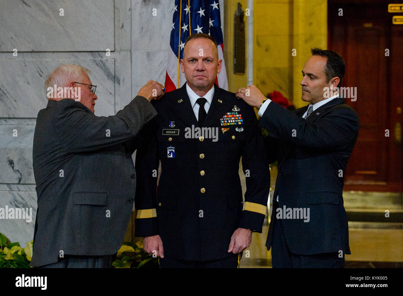 Brig. Gen. Stephen R. Hogan is sworn in as Kentucky's 52nd adjutant ...