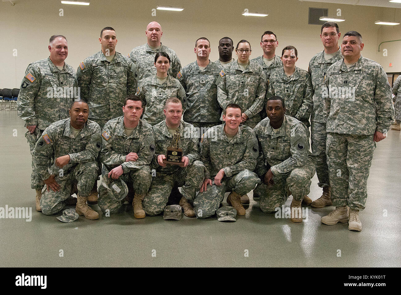 Soldiers of the 1204th Aviation Support Battalion conduct an ...