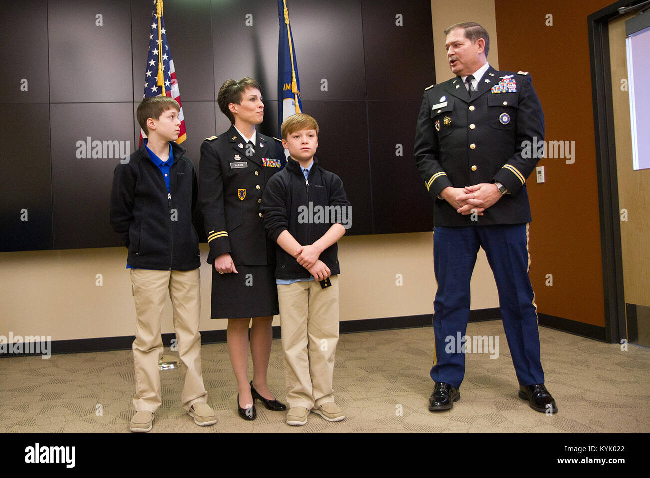 Chief Warrant Officer Stephanie Allen is promoted to the rank of chief ...