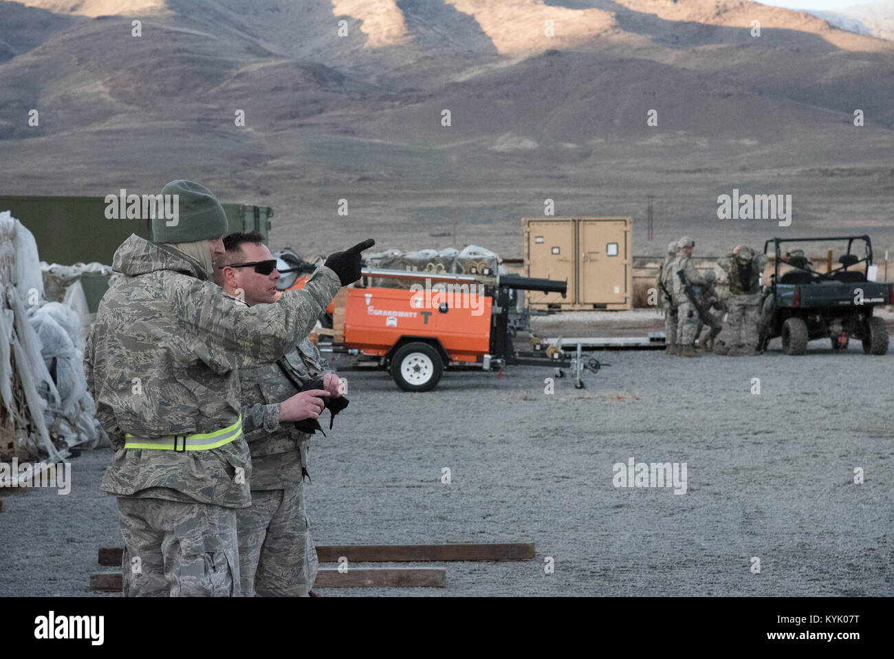 Airmen from the Kentucky Air National Guard’s 123rd Contingency ...