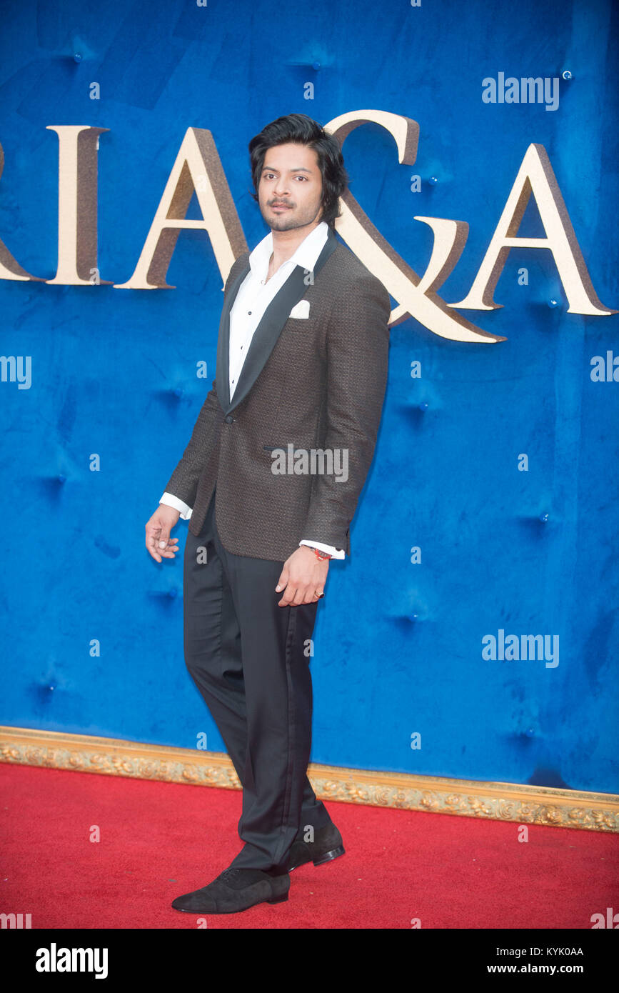 Ali Fazal at the 'Victoria & Abdul' UK premiere at Odeon Leicester ...