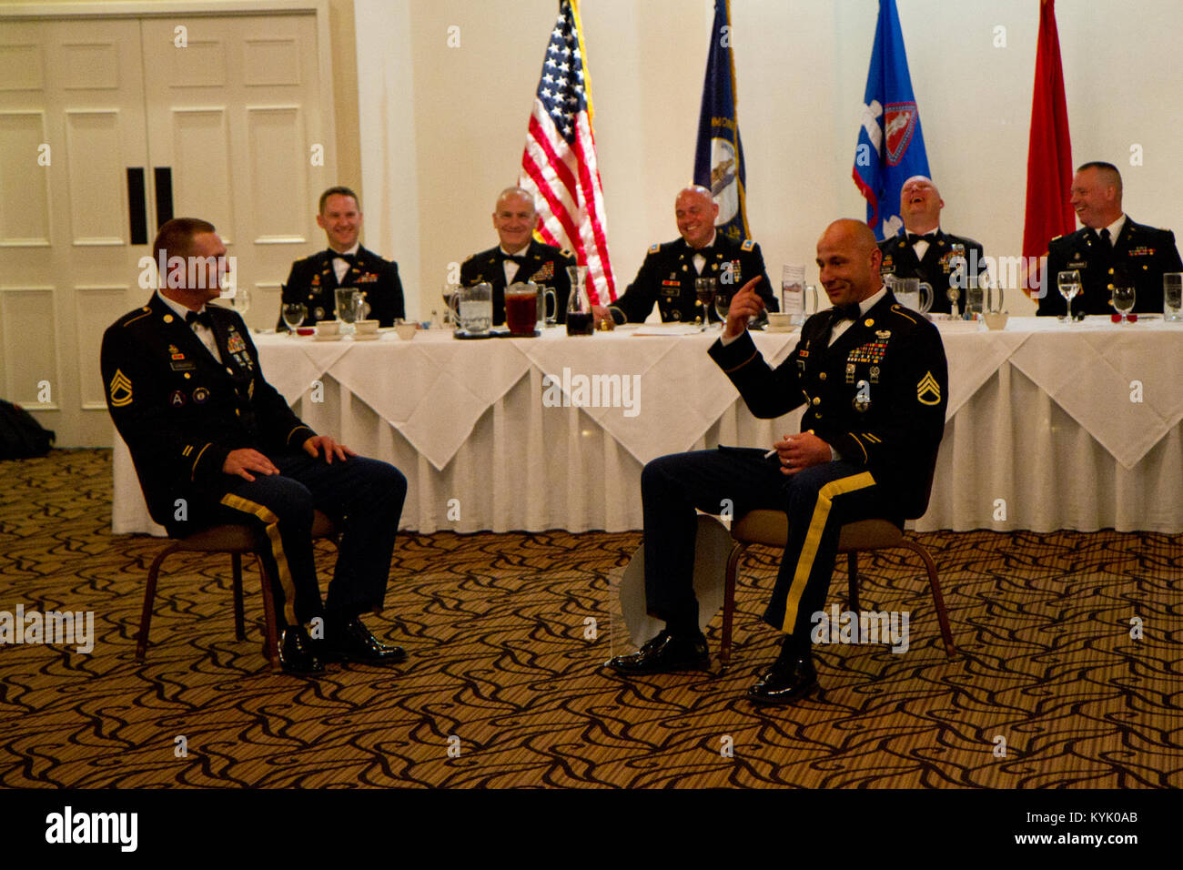 Kentucky national guard recruiting and retention hi-res stock ...