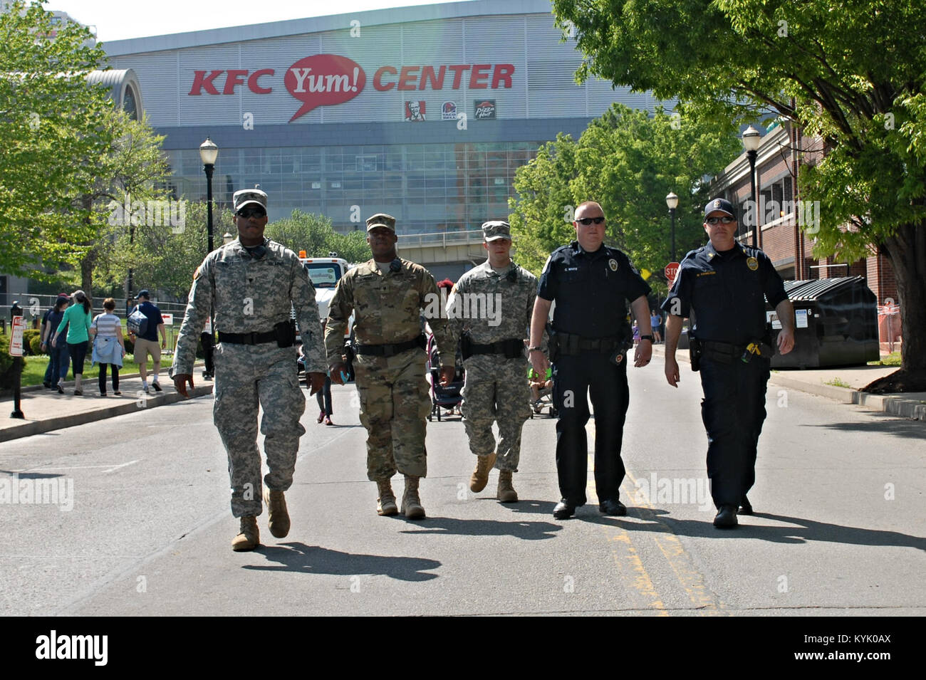 Spc. Josh Knott and Spc. Trey Hopkins, assigned to the 223rd Military ...