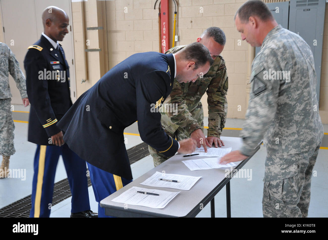 US military awards ceremony Stock Photo - Alamy