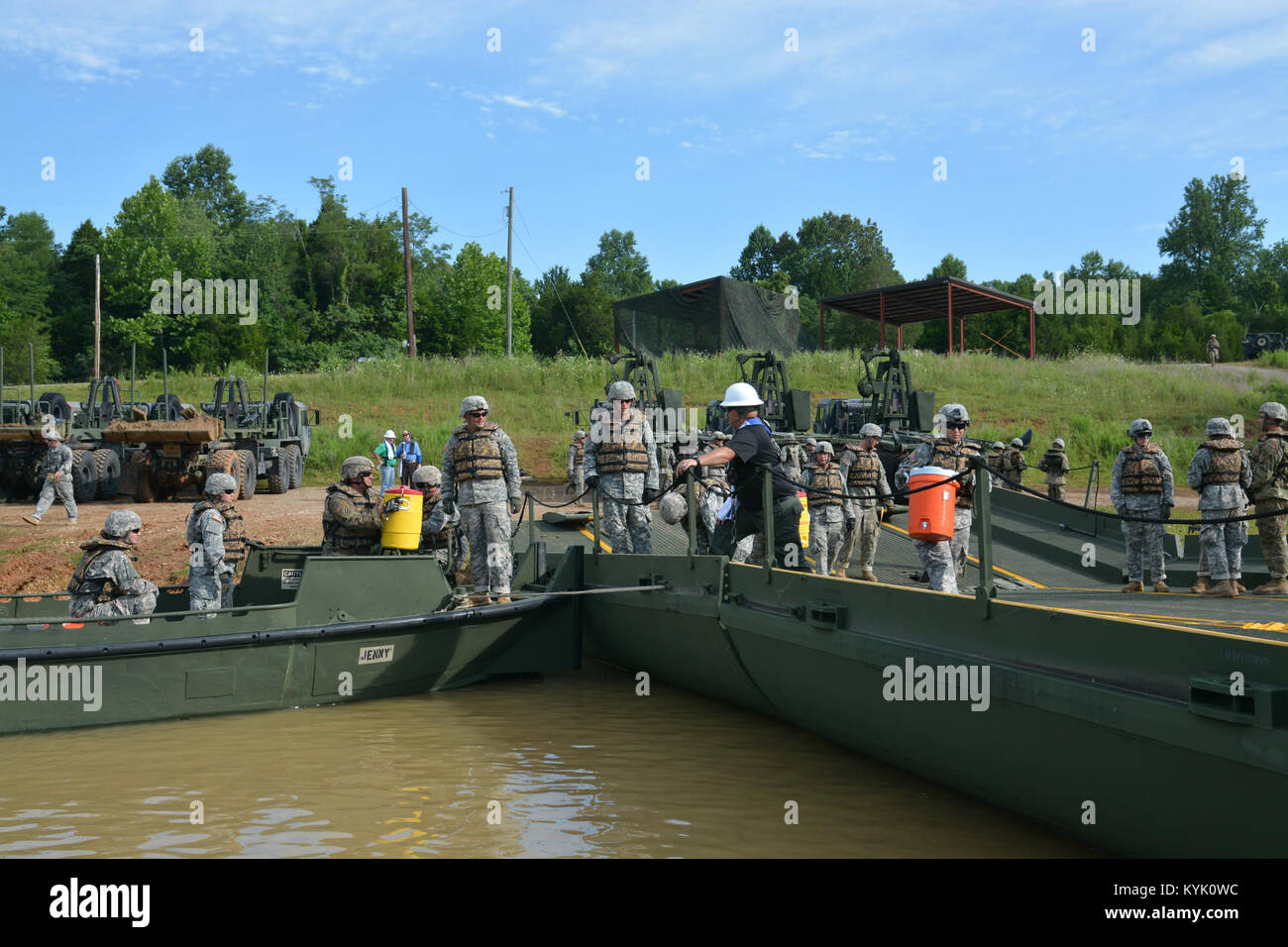 Improved ribbon bridge hi-res stock photography and images - Alamy