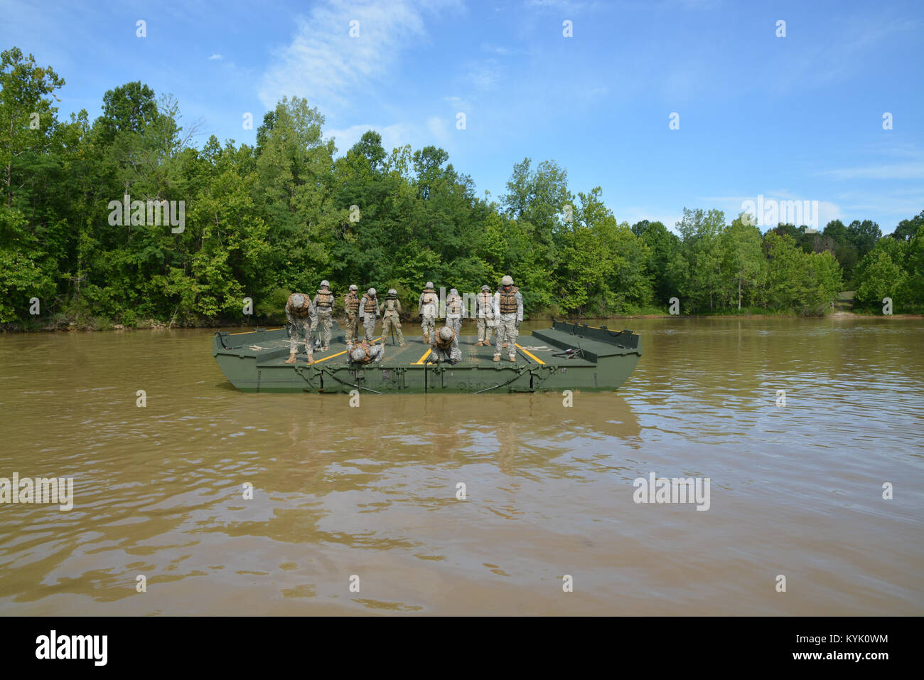Improved ribbon bridge hi-res stock photography and images - Alamy