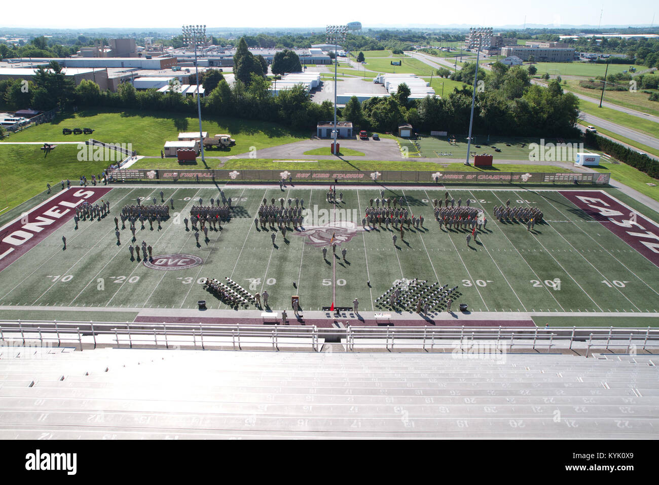 US military National Guard sports event Stock Photo - Alamy