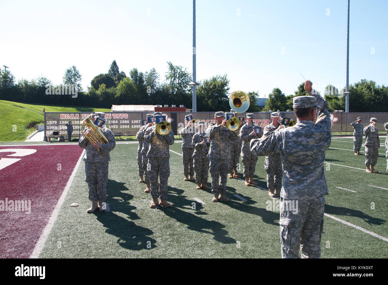 US Army National Guard parade and ceremony Stock Photo - Alamy