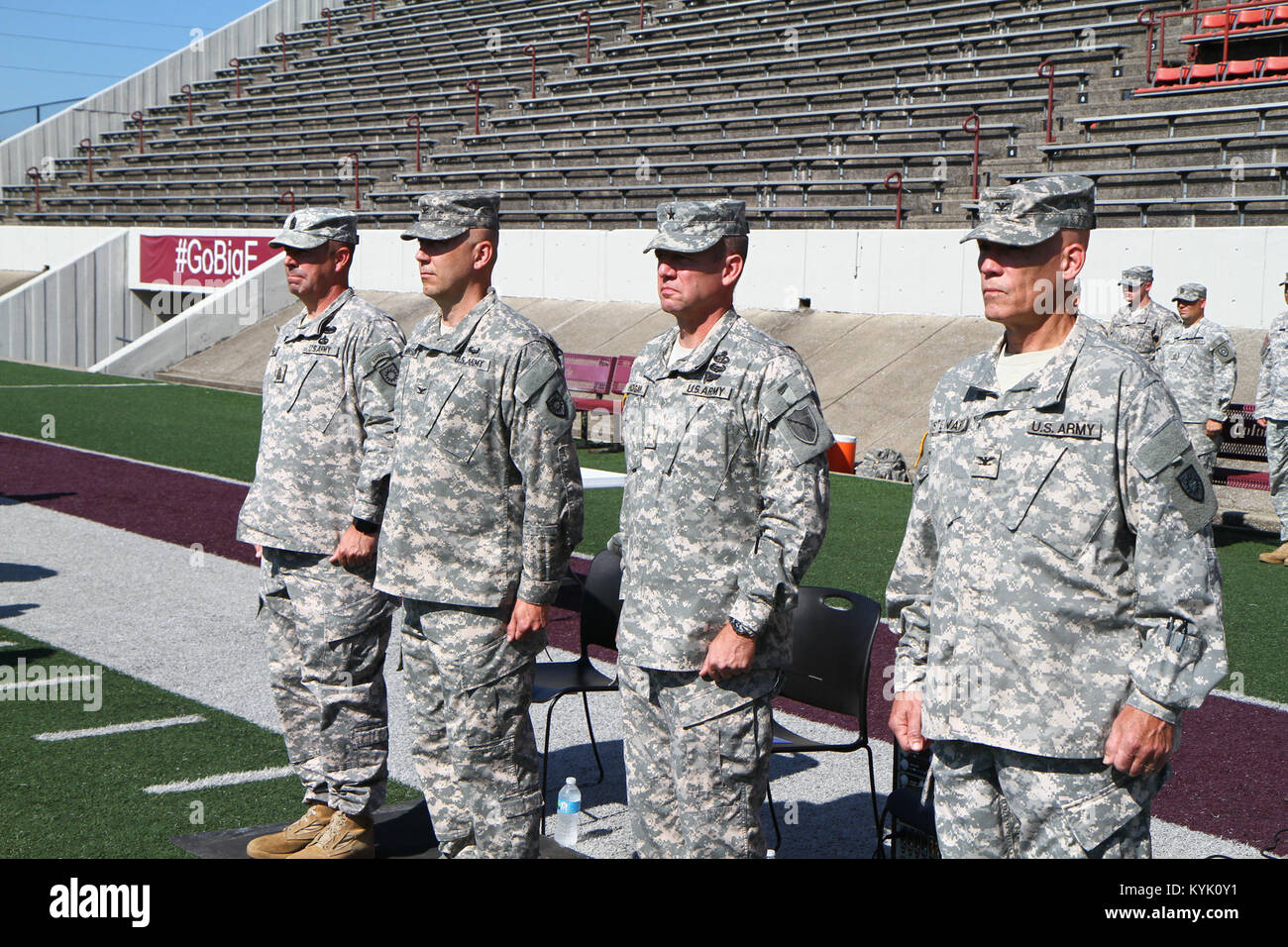 The 149th Maneuver Enhancement Brigade (MEB) conducted a change of ...
