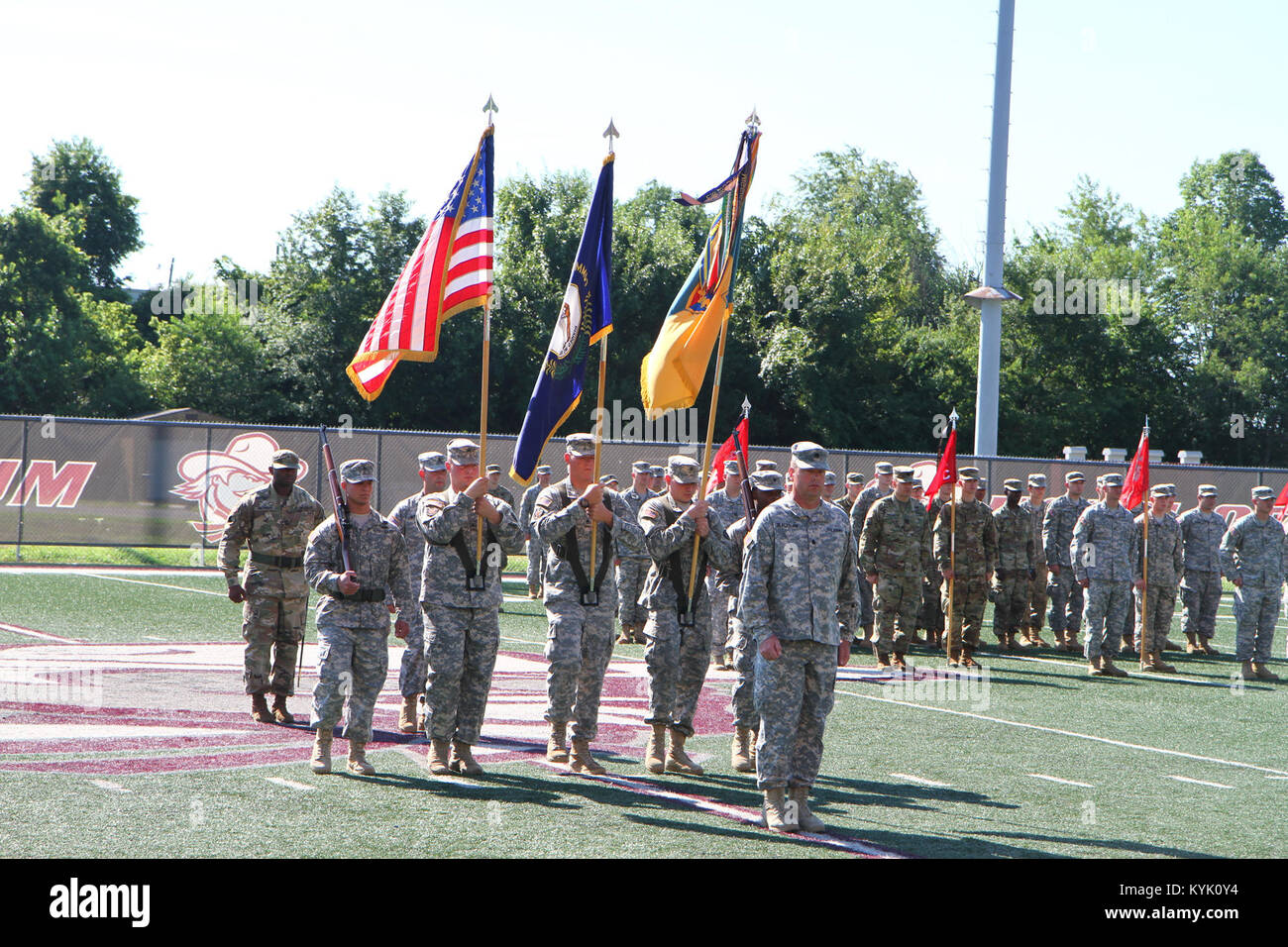 The 149th Maneuver Enhancement Brigade (MEB) conducted a change of ...
