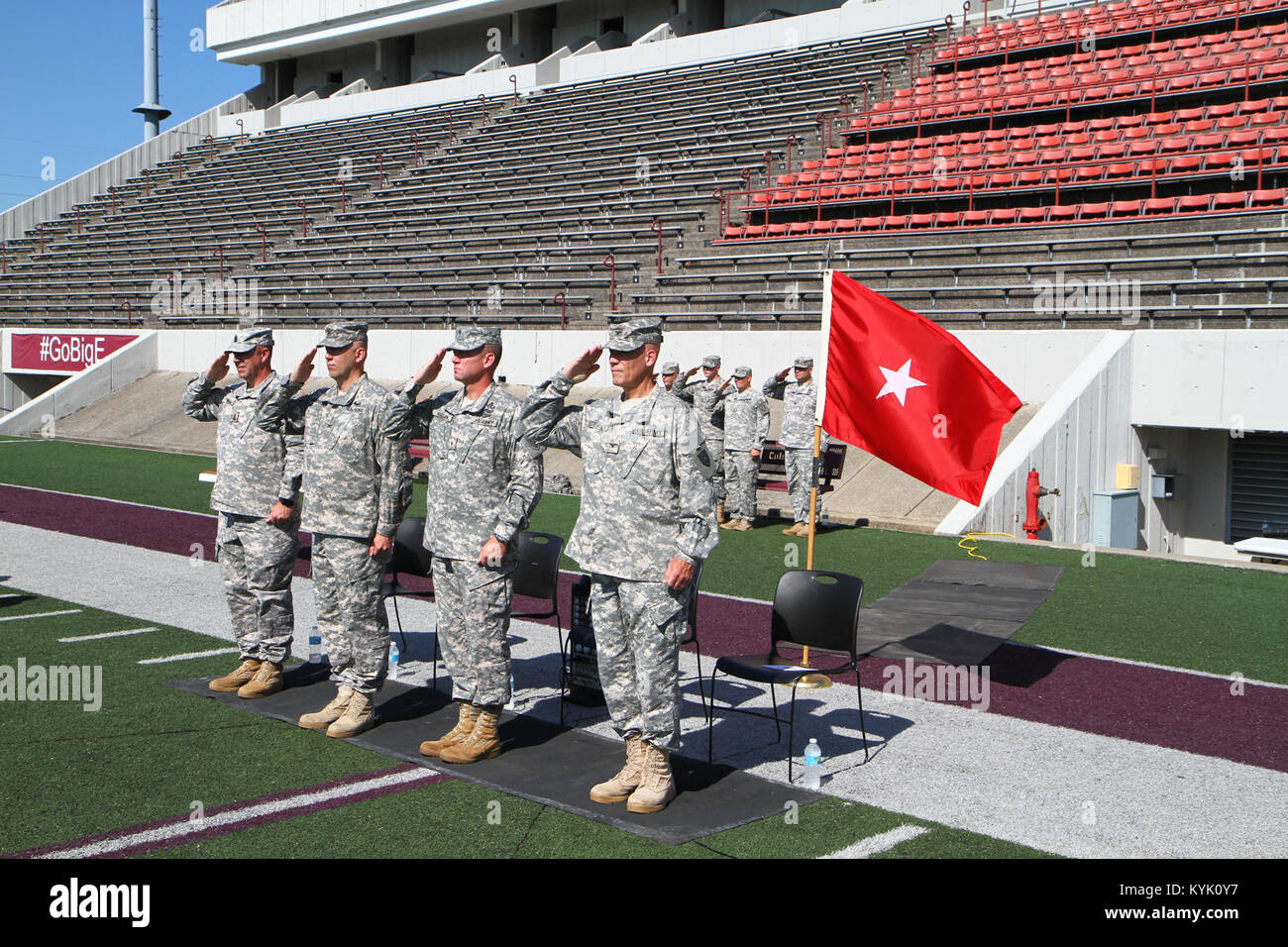 The 149th Maneuver Enhancement Brigade (MEB) conducted a change of ...