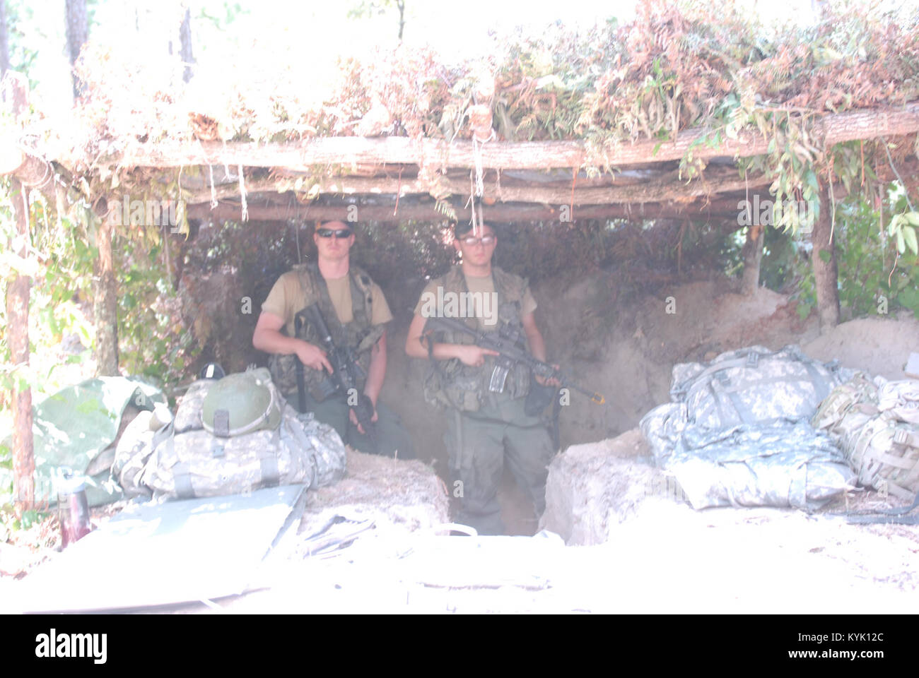 PC. Benjamin Meadows, medic and PV2 Richard Reed, a riflemen, assigned ...