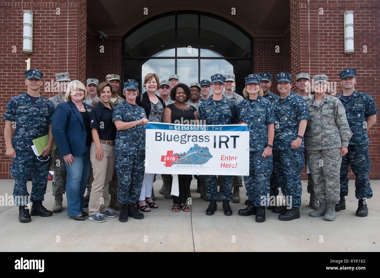 Kentucky government officials, servicemembers from the U.S. Air Force ...