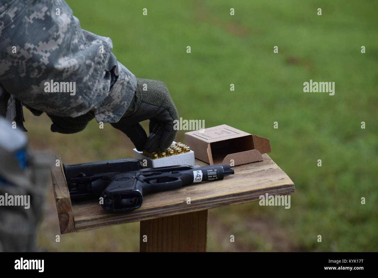 Command Sgt. Maj. Jesse Withers, command sergeant major of the 149th ...