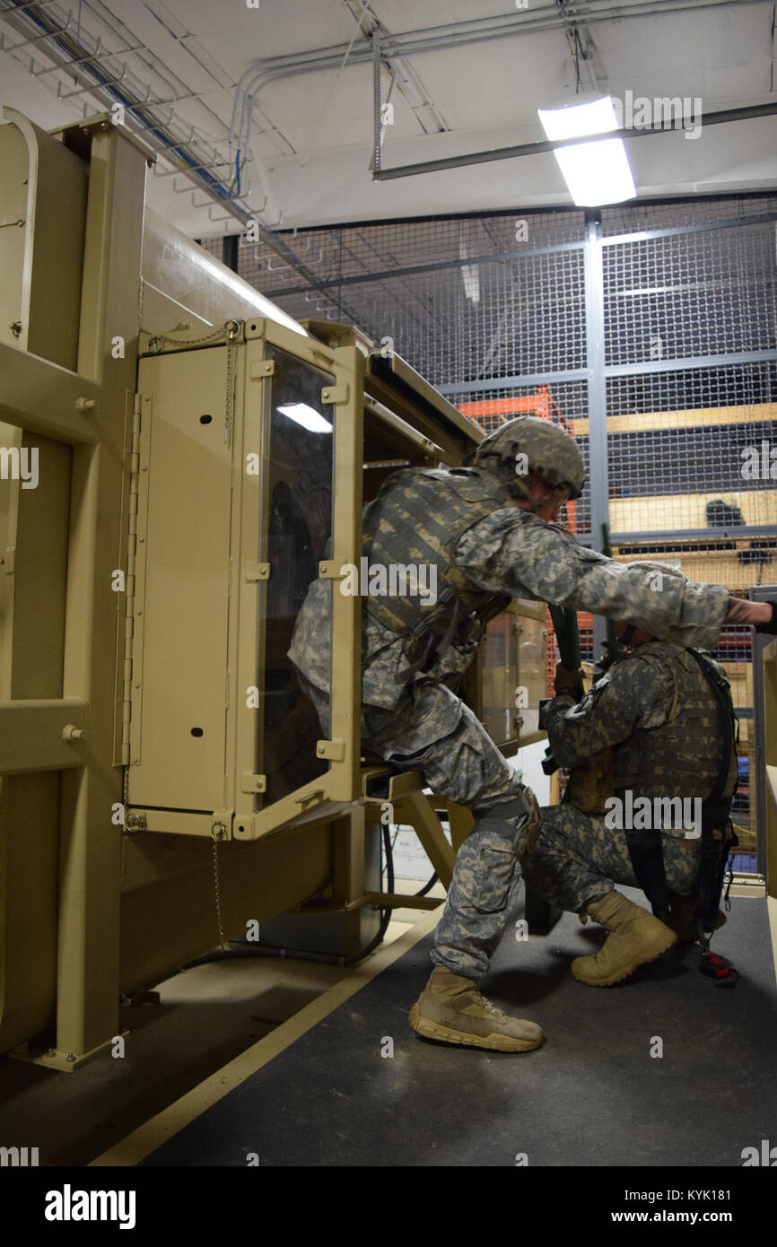 Soldiers of the 149th Military Engagement Team conduct rollover ...