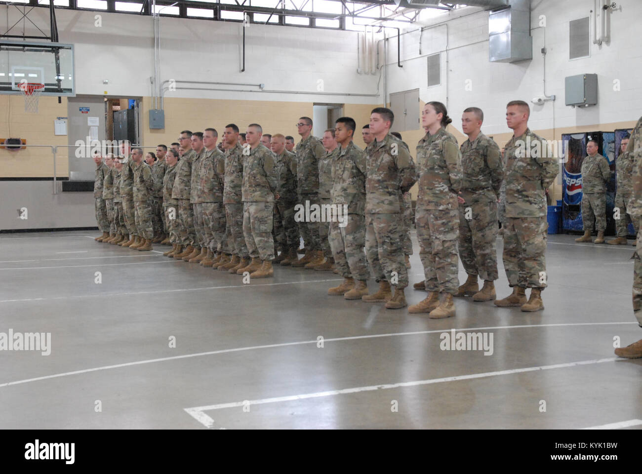 US military promotion ceremony Stock Photo - Alamy