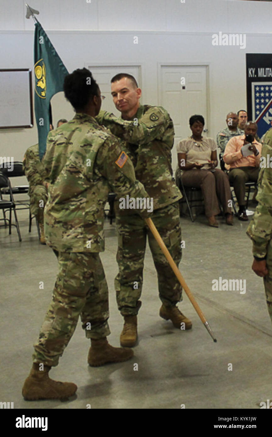 Lt. Col. Bryant Haas relinquishes command of the 2/238th Modular ...